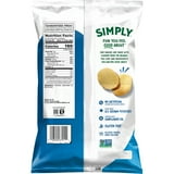 Ruffles Simply Sea Salted Potato Snack Chips, 8 Ounce Bag, Gluten-Free ...