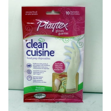 Playtex Clean Cuisine Disposables Nitrile Food Prep Gloves, 30 Ct ...
