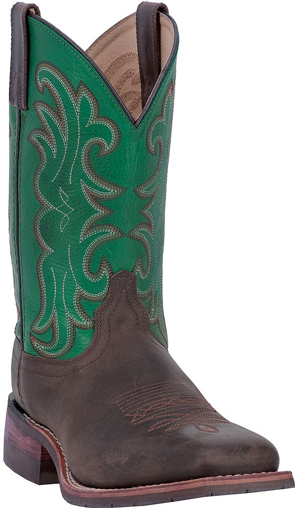 Dan Post Women's 11" Work Welt Green Work Boot 11.5 EW - Walmart.com