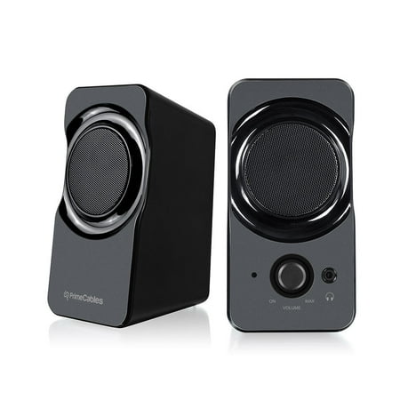 PrimeCables Computer Speaker ,Stereo Desktop Multimedia USB Powered PC ...