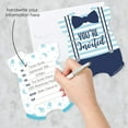 Big Dot of Happiness It's a Boy - Shaped Fill-in Invitations - Blue ...