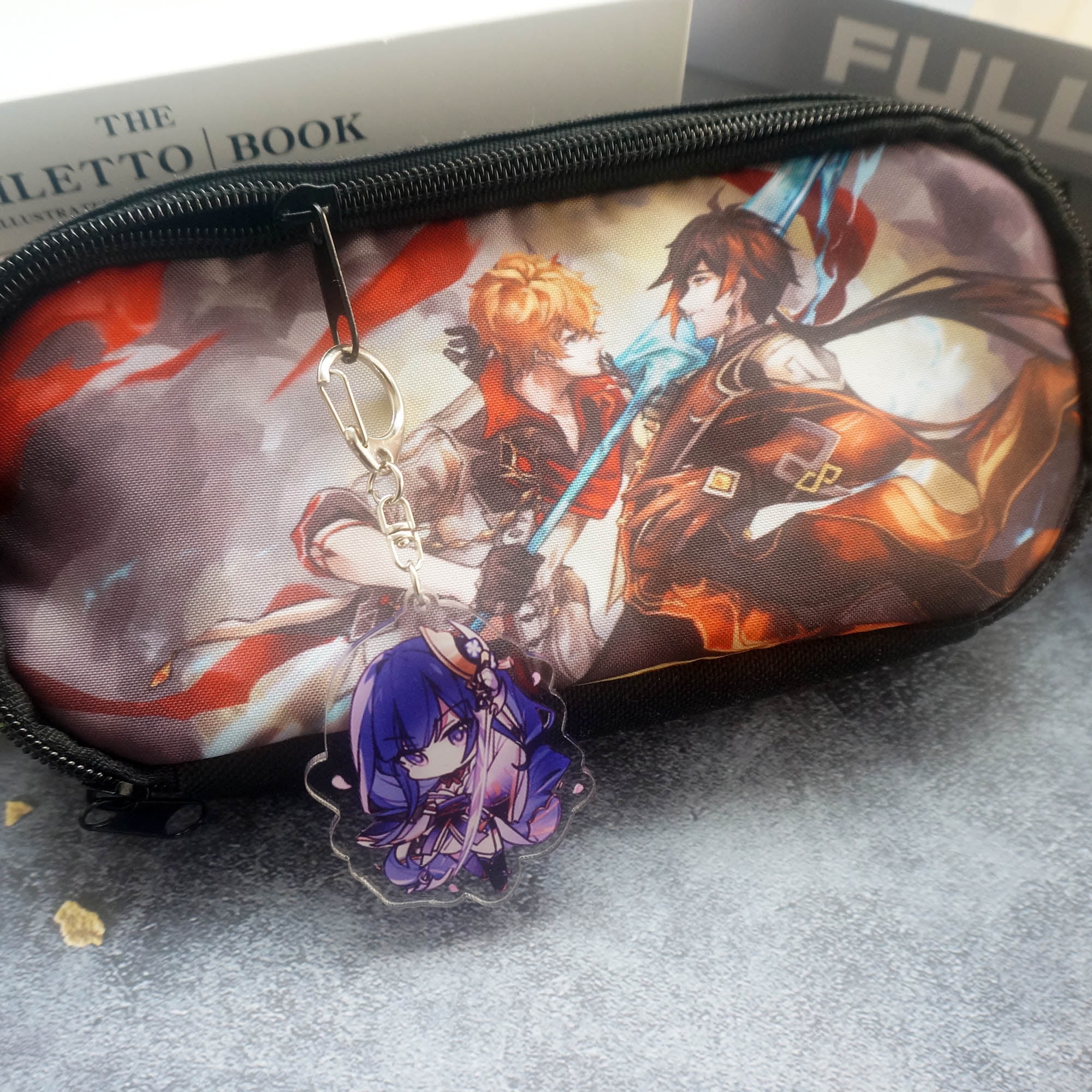 Buy 5PCS Cute Anime Game Genshin Impact Childe Raiden Shogun Gorou ...