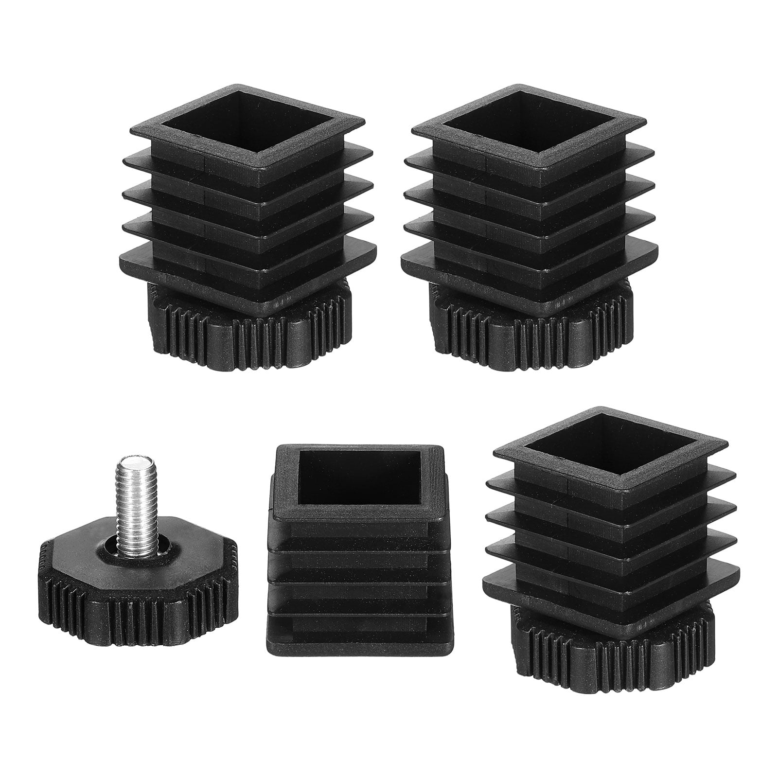 Click here for Uxcell 4 Set Leveling Feet  M8x35x35mm Plastic Adj... prices