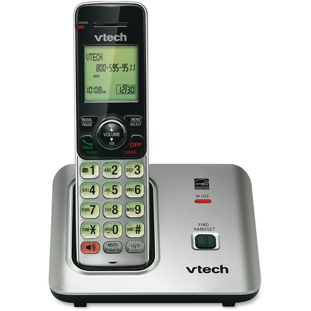 VTech CS6619 Dect 6.0 1-Handset Cordless Telephone - Walmart.com ... VTech CS6619 Dect 6.0 1-Handset Cordless Telephone - Walmart.com ...