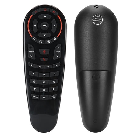 Remote Controller, Black Plug And Play, Air Remote Mouse, With USB ...