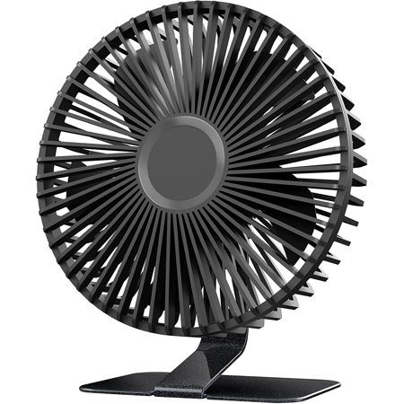6'' USB Desk Fan, 4 Speeds Desktop Table Cooling Fan, Ultra Quiet, 90 ...