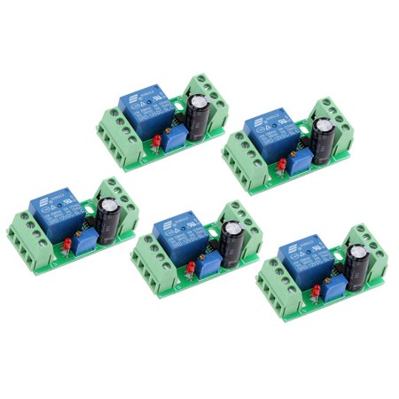 5 Pieces DC 12V Delay Relay Board Delay Turn On / Turn Off Switch Module With Timer | Walmart Canada