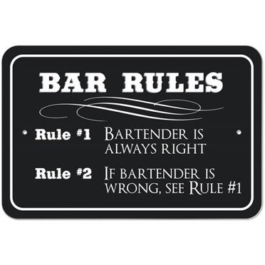 Rule #1 The Boss is Always Right Rule #2 When the Boss is Wrong Sign ...