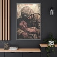 Affixzi Tribute Print, Memorial Day Military Wall Art, Patriotic Home ...