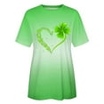 Shamrock Tshirts Shirts For Women St Patricks Day Shirt For Women Irish
