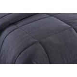 Messy Bed Washed Cotton Comforter Mini Set, Twin XL, Grey - Walmart.com