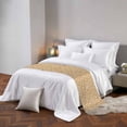 Baroque Pattern Bed Runner King Size Vintage Abstract Flowers Texture ...