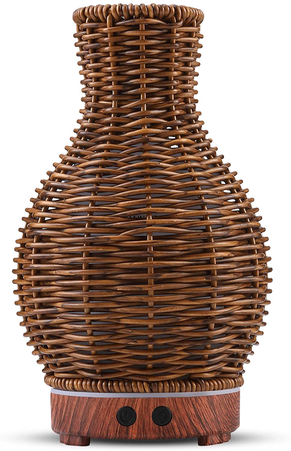 Rattan Aromatherapy Diffuser for Home, Ultrasonic Cool Mist Humidifier ...