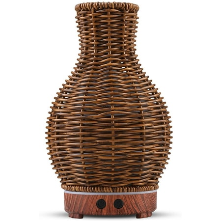 Rattan Aromatherapy Diffuser For Home, Ultrasonic Cool Mist Humidifier ...