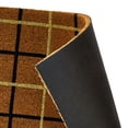 Mainstays Multicolor Grid Coir Outdoor Doormat, 18" x 30" - Walmart.com