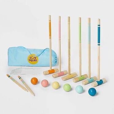 Free Shipping! GoSports Deluxe Croquet Set - Full Size for Adults ...