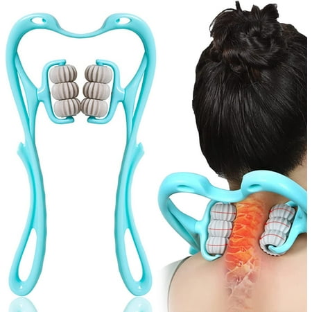 Dinohhi Neck Massager, Neck Pain Massager, Shiatsu Trigger Point Neck ...