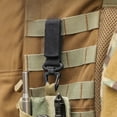 Outdoor Carabiner Nylon Tactical Backpack Key Hook Buckle System Buckle ...