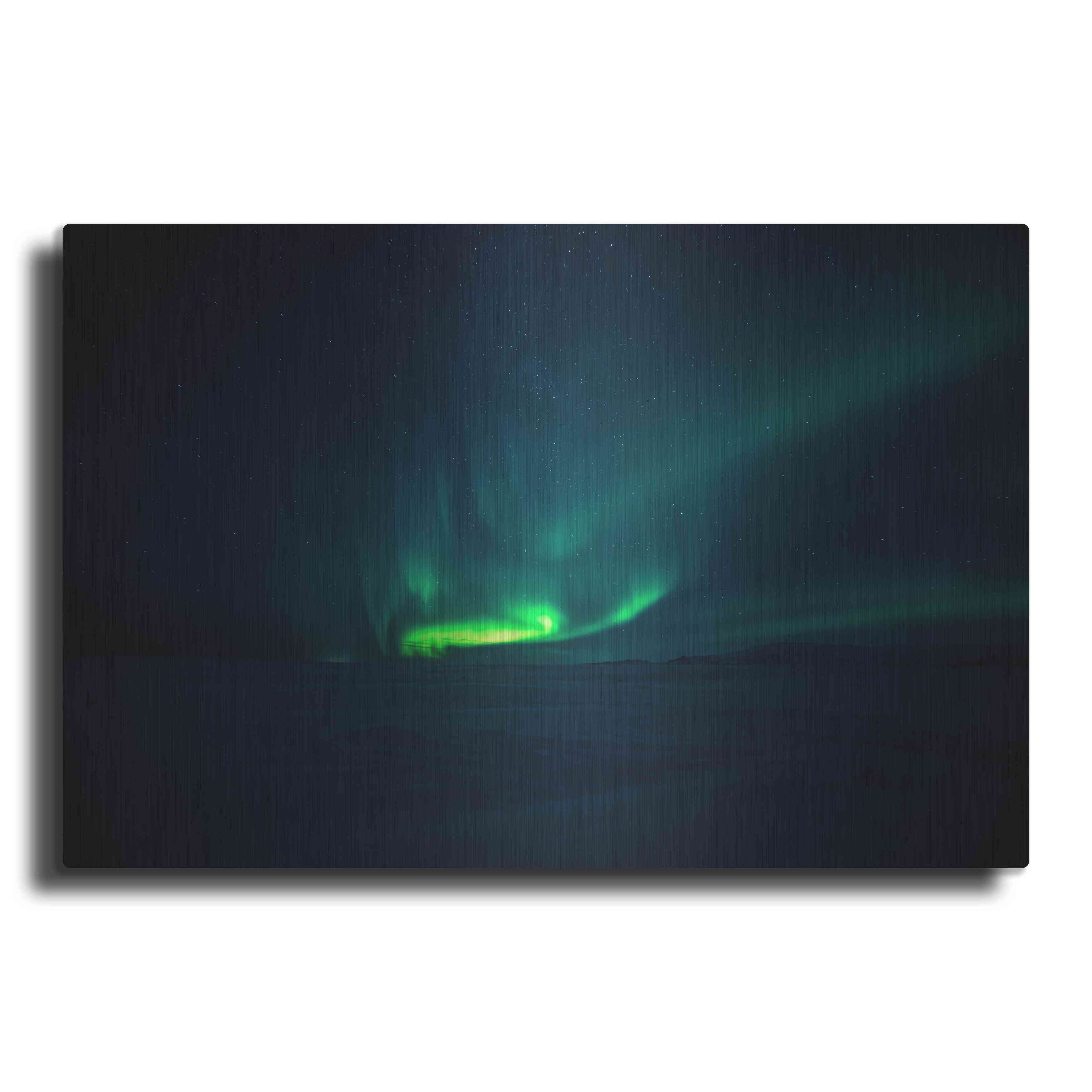 Luxe Metal Art 'Northern Lights Aurora Borealis 4' by Luxe Portfolio ...