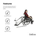 CanDo Rickshaw Exerciser - Wheelchair Rehabilitation System Provides ...
