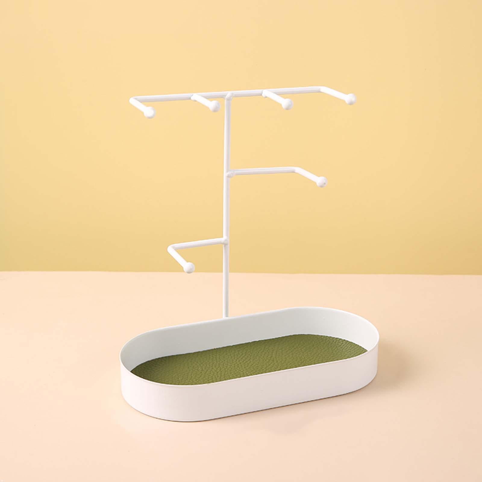 Jewelry Organizer Tray Hanging Holder Display Rack Key Storage Tray for ...