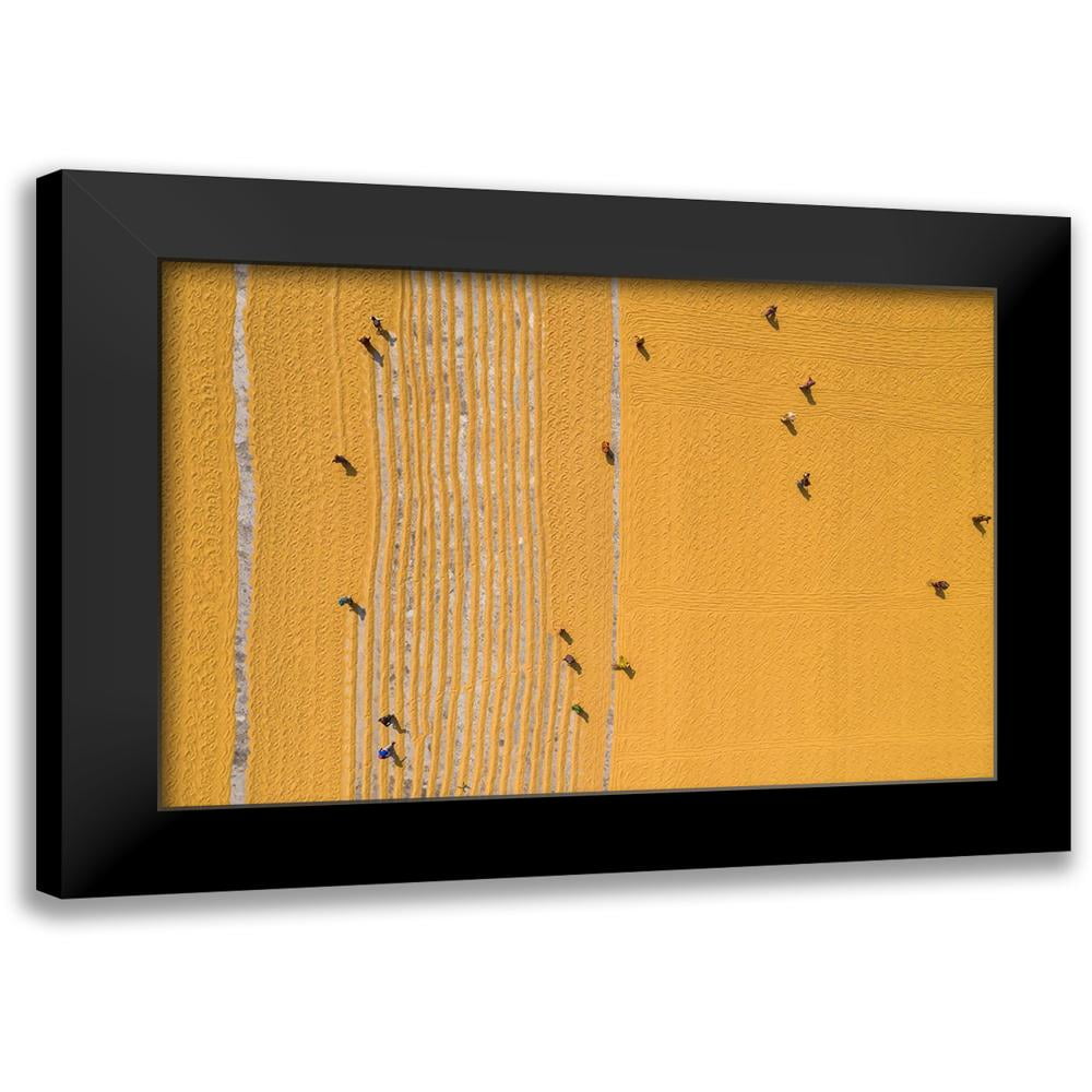 Khan Ronnie, Azim 24x17 Black Modern Framed Museum Art Print Titled ...
