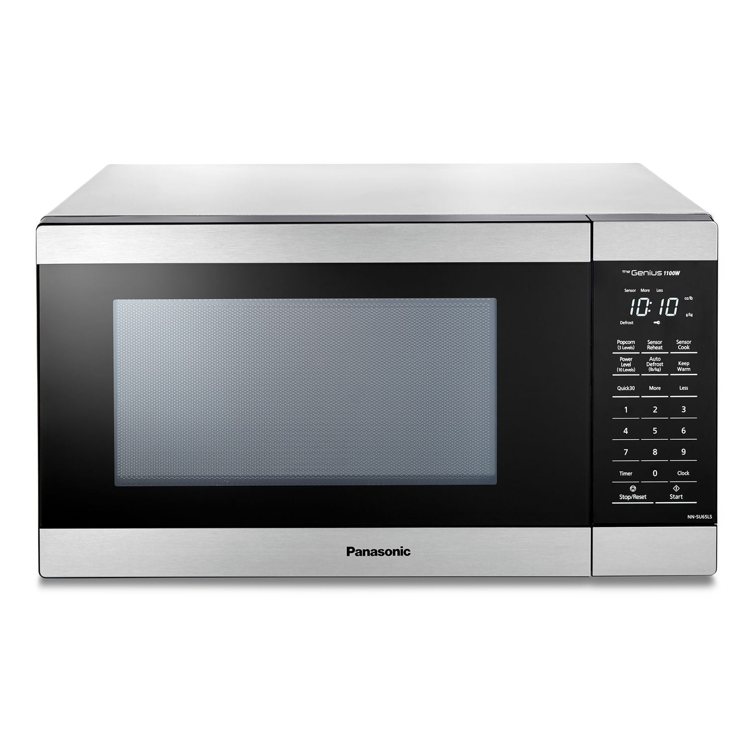 Click here for Panasonic 1.3 Cu. Ft  Genius Microwave Oven  Stain... prices