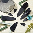 8Pcs 4 Style PU Leather Scissor Tip Protective Covers Scissor Sheath ...