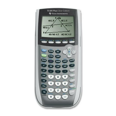 Refurbished Texas Instruments TI-84 Plus Graphing Calculator, Black - Walmart.com