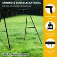 "Hishine Heavy Duty A Frame Swing Stand, 71"" Height, 700lbs Capacity ...