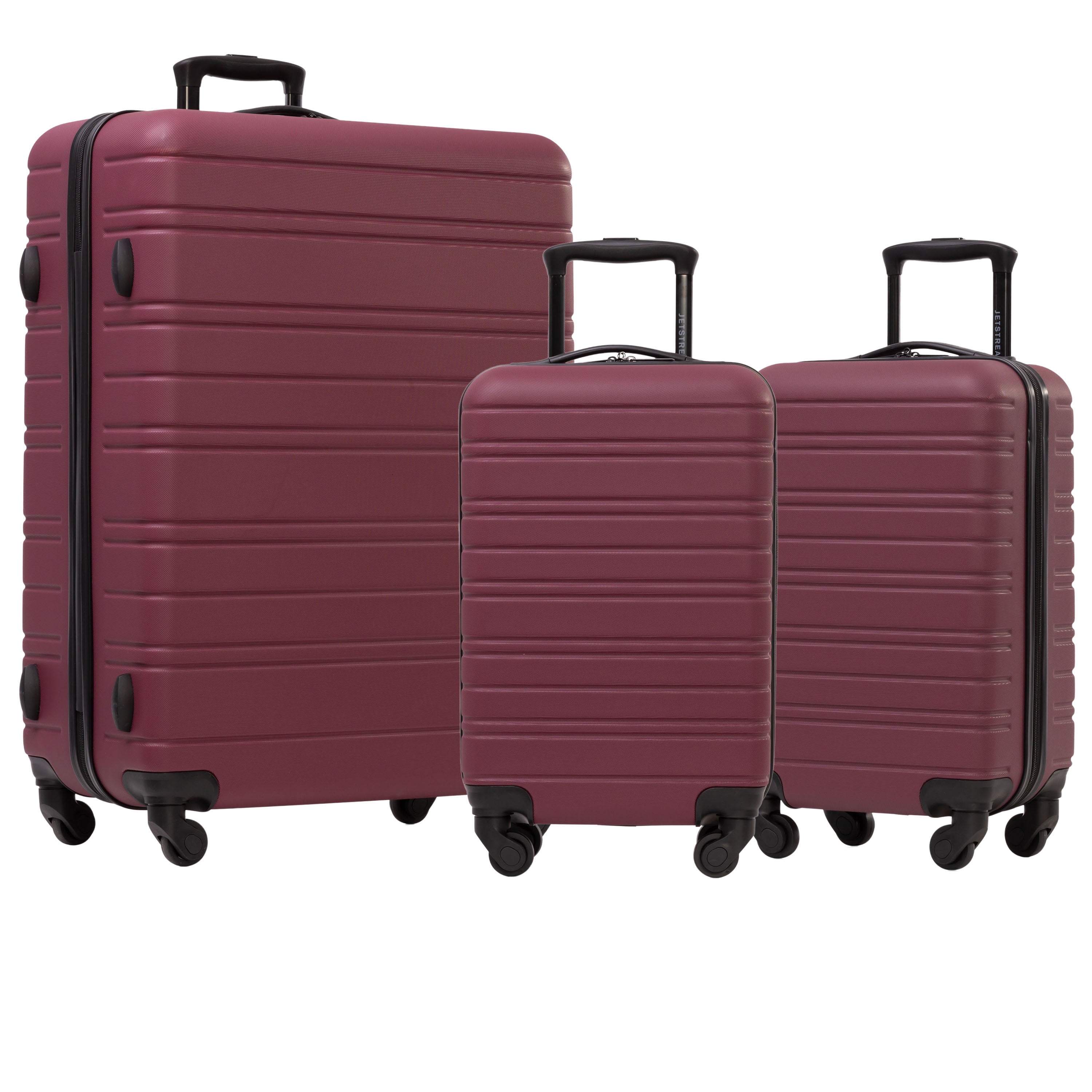 Jetstream® 3-Piece Hardside Luggage Set – 28" Large Checked Suitcase ...