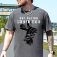 NAMENT Christian American F.lag Faith Shirt Patriotic Cross Comfort ...