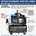 Master Airbrush Super Cool Runner Dual Fan Compressor with Tank, 3 ...