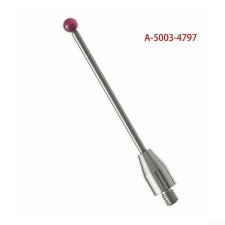 CMM Touch Probe styli M4 Thread 2mm Ball 50mm Long CMM Stylus A-5003 ...