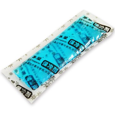 Ice-Brix Reusable, Leakproof NonToxic Ice Pack (Freezer Safe) - 3oz Gel ...