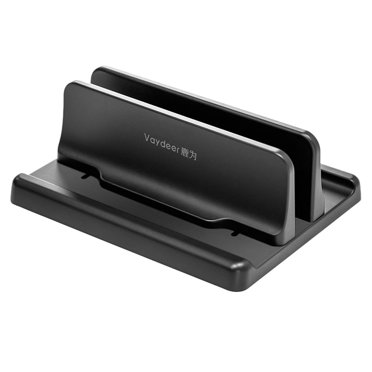 Vertical Laptop Stand, Automatic Grabbing Notebook Stand, Space-Saving ...