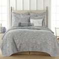 Levtex Home - Perla - Quilted Euro Shams Set of Two (26 x 26 in ...