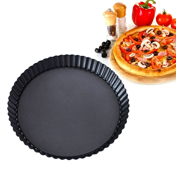 EIMELI New 8 Inch Round Baking Mould Pizza Cake Shallow Non Stick Pan ...