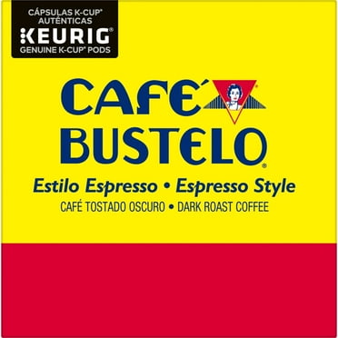Bustelo Espresso Style Coffee Pods, 80 K-Cups, Quick Brew - Walmart.com