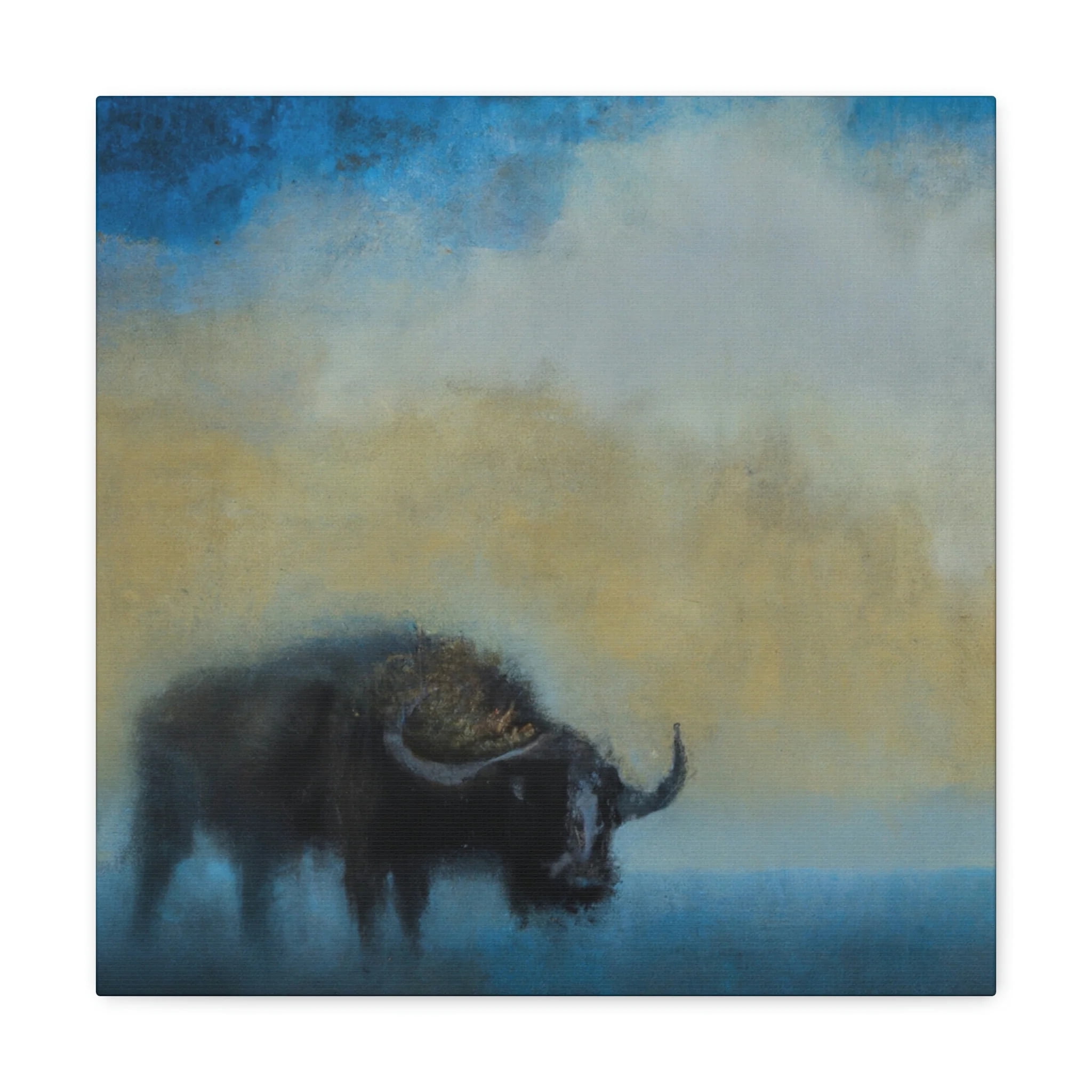 Buffalo in Steampunk Age - Canvas - Walmart.com