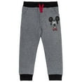 Disney Mickey Mouse Toddler Boys Fleece 2 Pack Fashion Pants Grey 5T ...