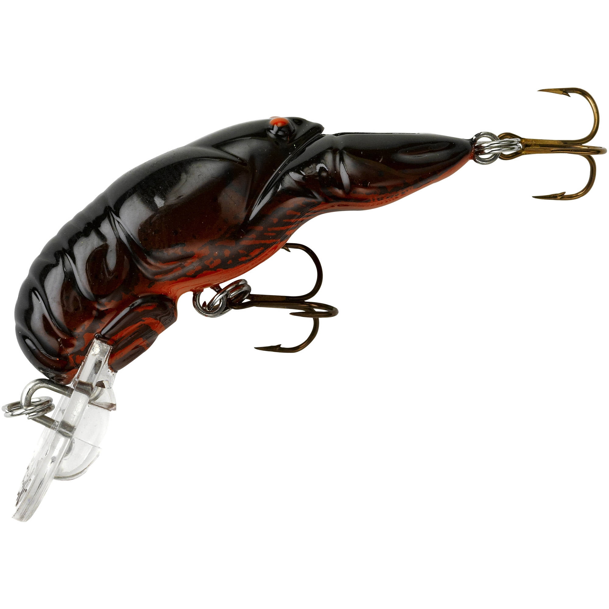 Rebel Teeny Wee Craw Fishing Lure Hard bait Texas Red 1 1/2 in 1/10 oz ...