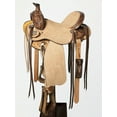 15 In Western Horse Saddle Leather Ranch Roping Cowboy Hilason ...