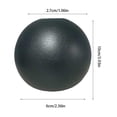 Black Plastic Vase 5" for Pampas Dried Flowers - Tabletop Ornament for ...
