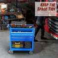 4 Drawer Rolling Tool Chest, Metal Tool Cart on Wheels, Key Locking ...
