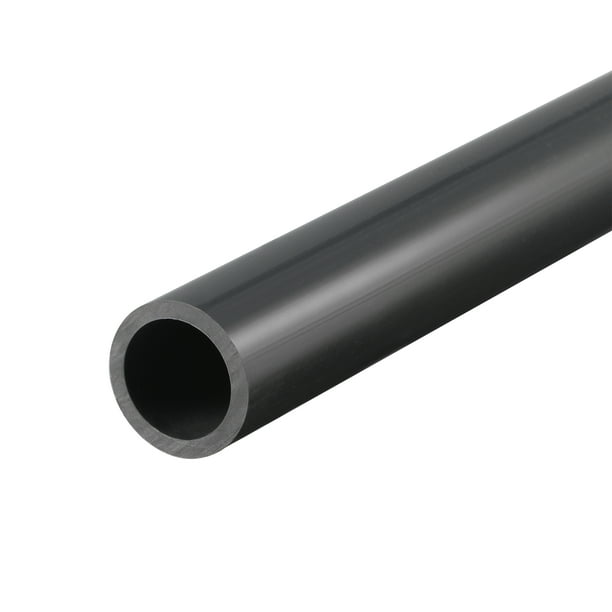 Uxcell 15.5mm ID x 20mm OD 0.5m Black PVC Pipe Rigid Water Pipe Drain ...