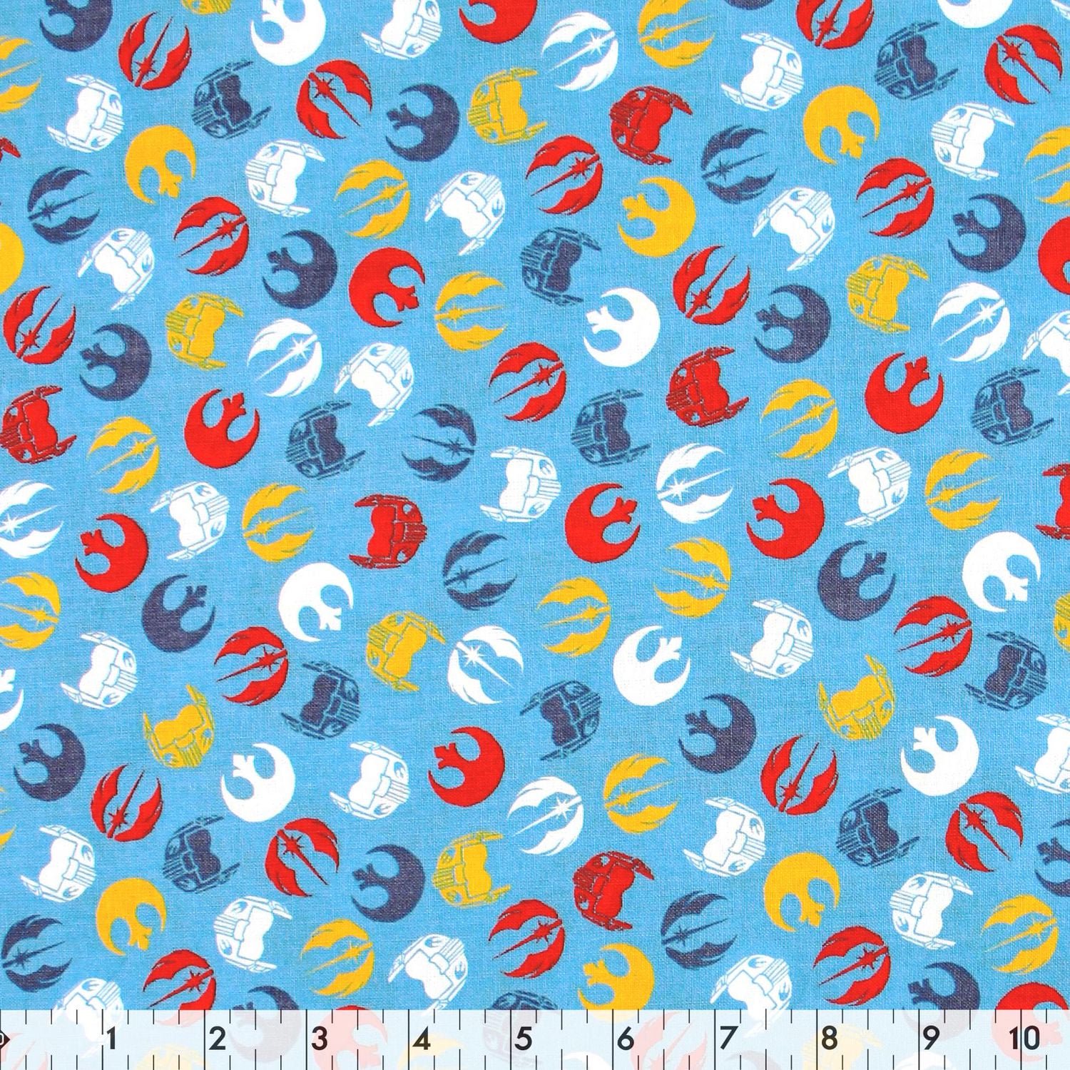 Click here for Fabric Creations Blue With Star Wars Masks Cotton... prices