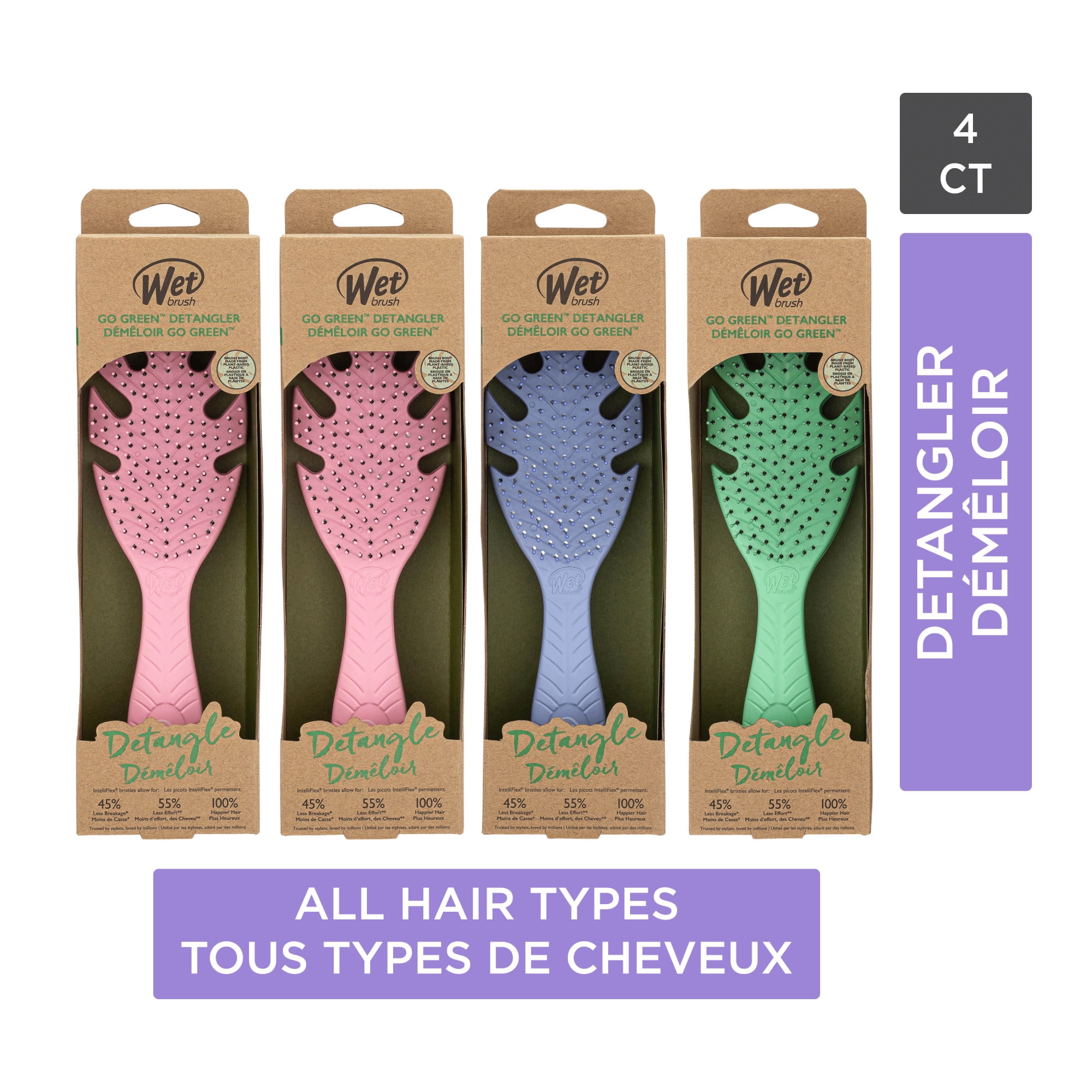 Click here for Wet Brush Go Green Dentangler prices