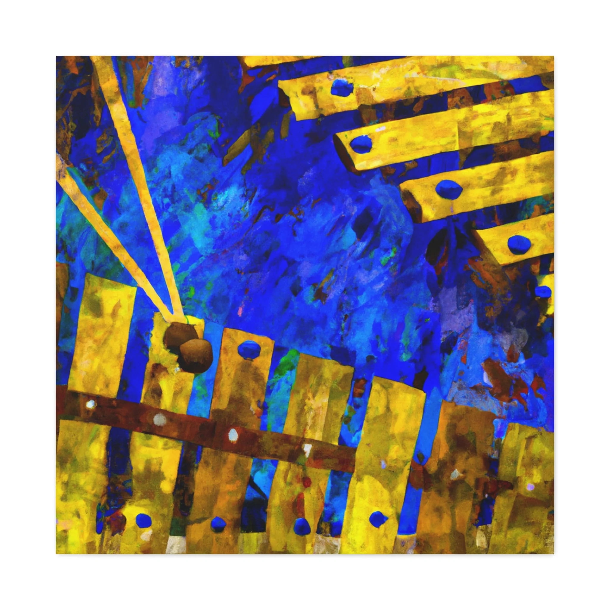 Xylophone Symphony Abstraction - Canvas - Walmart.com Xylophone Symphony Abstraction - Canvas - Walmart.com