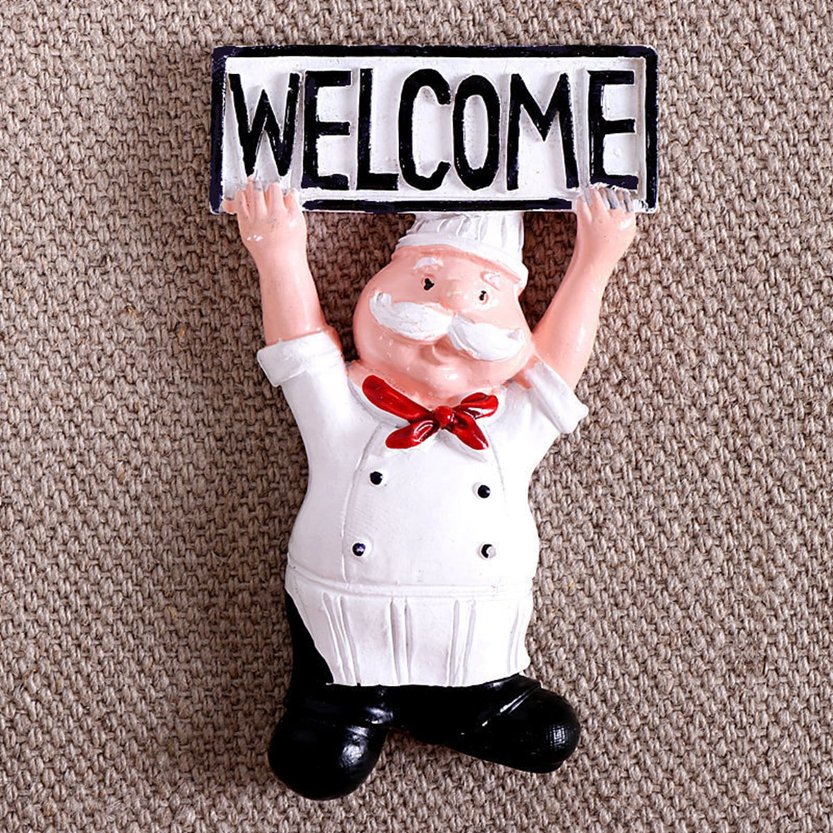 Home Creative 3D Magnetic Chef Cartoon Fridge Magnets Note Holder ...